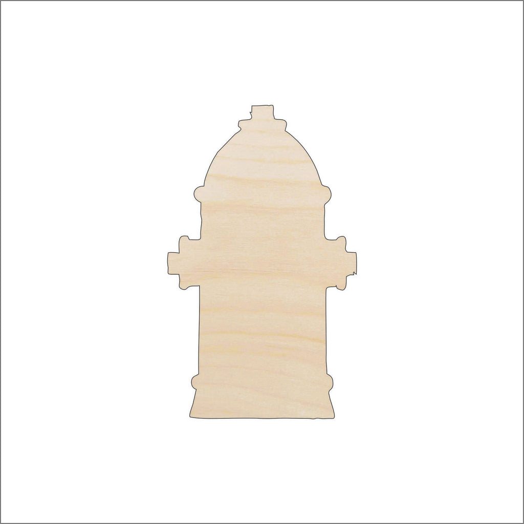 Fire Hydrant Wood Craft - The Wood Shape Store BLD12