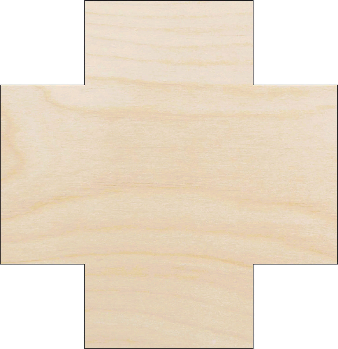 Cross - Laser Cut Wood Shape BSC21 – The Wood Shape Store