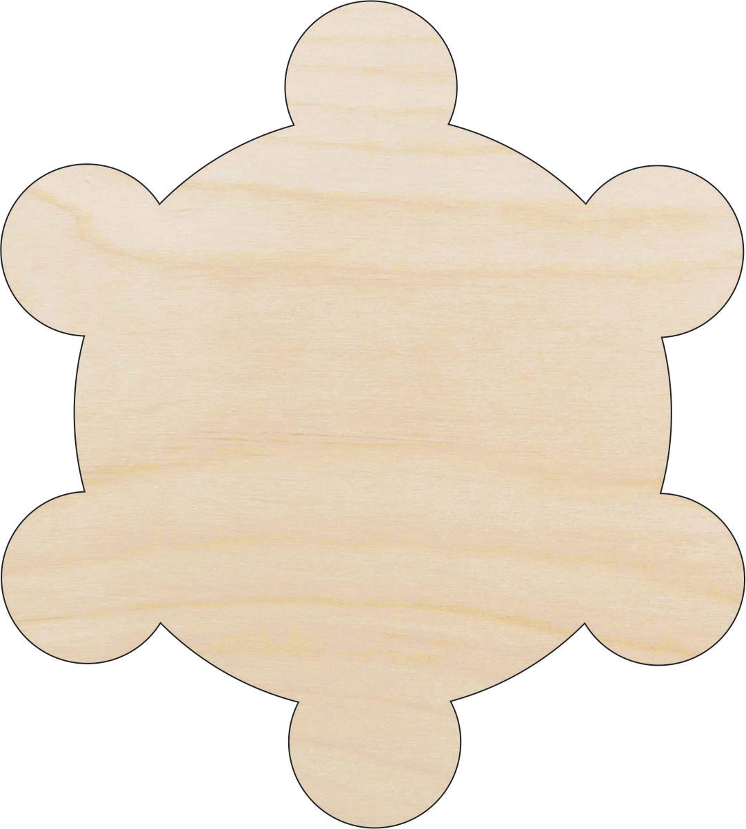 Circle Bumpy - Laser Cut Out Unfinished Wood Craft Shape BSC22 – The ...