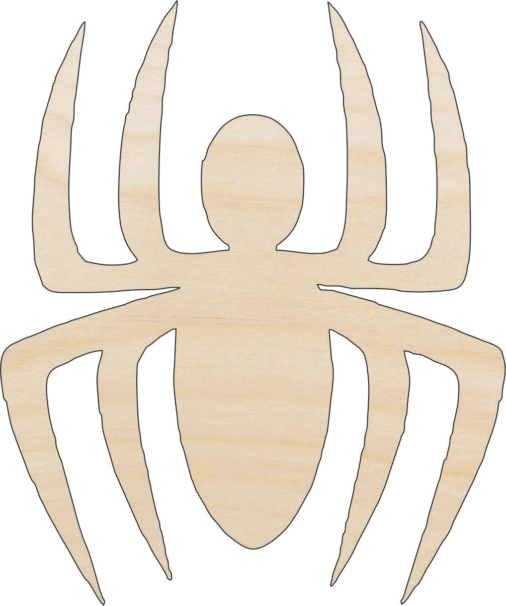 Spider - Laser Cut Out Unfinished Wood Craft Shape BUG31 – The Wood ...