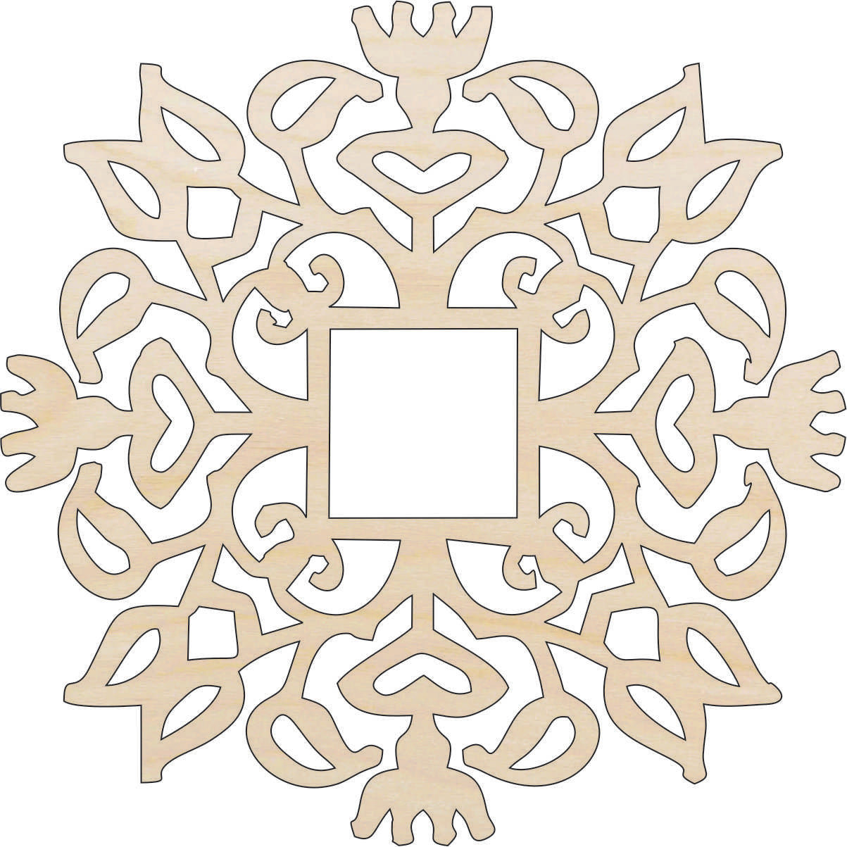 Design - Laser Cut Out Unfinished Wood Craft Shape DSN16 – The Wood ...