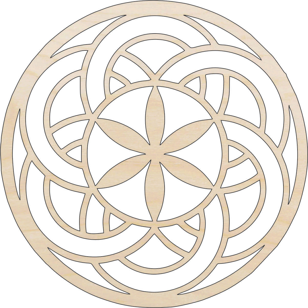 Design - Laser Cut Out Unfinished Wood Craft Shape DSN1 – The Wood ...