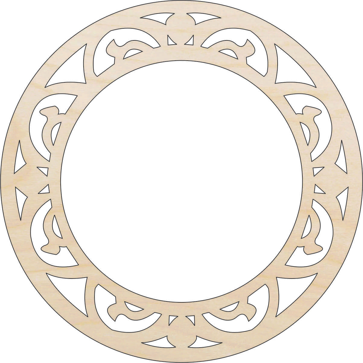 Design - Laser Cut Out Unfinished Wood Craft Shape DSN78 – The Wood ...