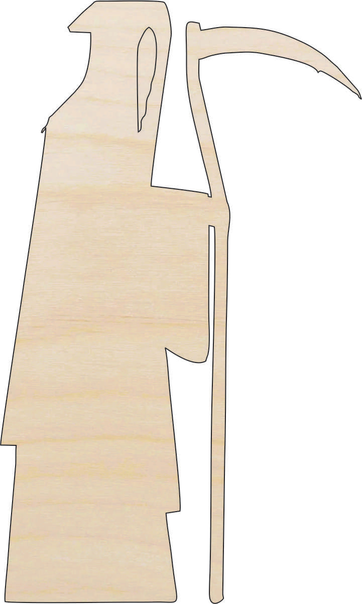 Monster Grim Reaper - Laser Cut Out Unfinished Wood Craft Shape FAL42 ...