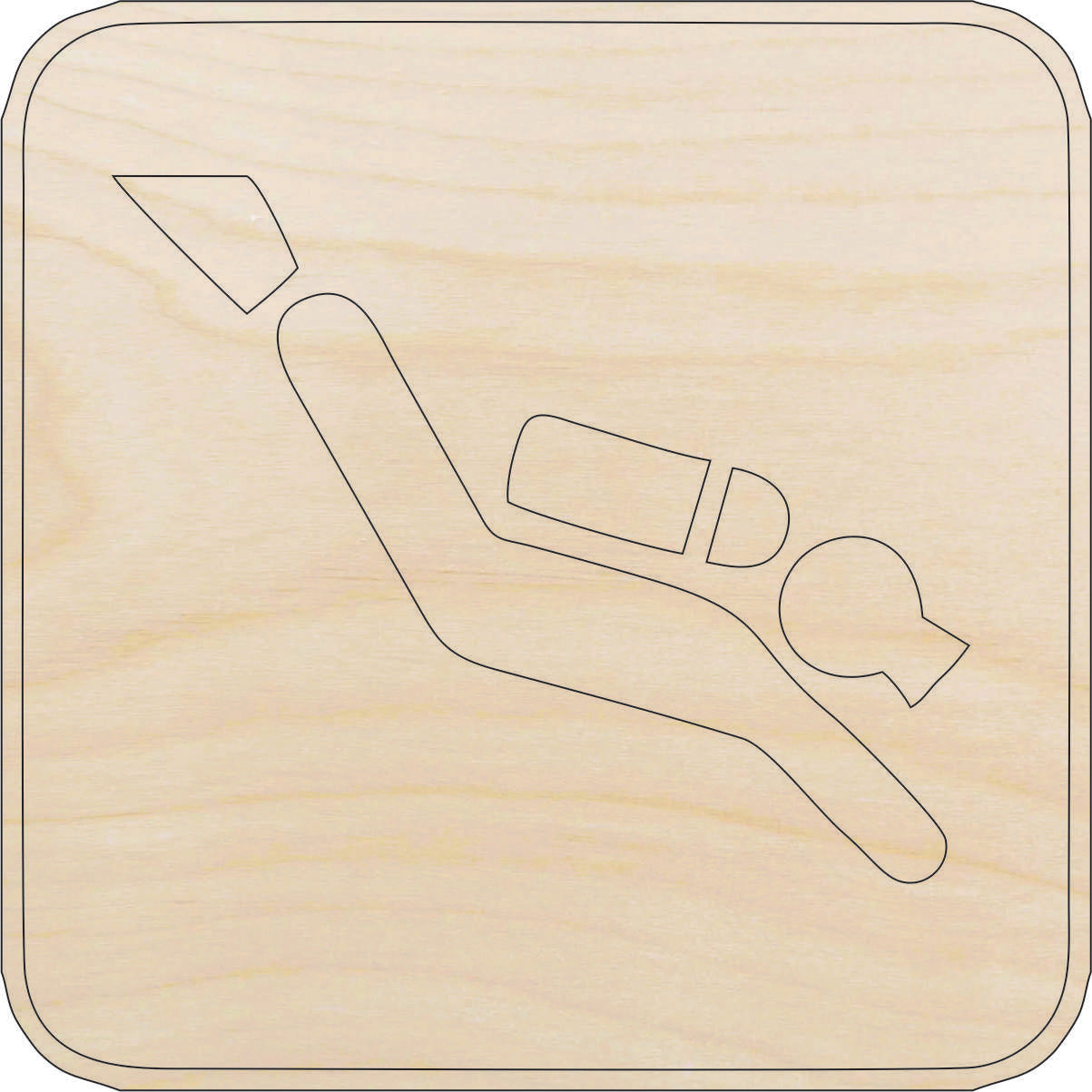 Sport Scuba Diver - Laser Cut Out Unfinished Wood Craft Shape SPT410 ...