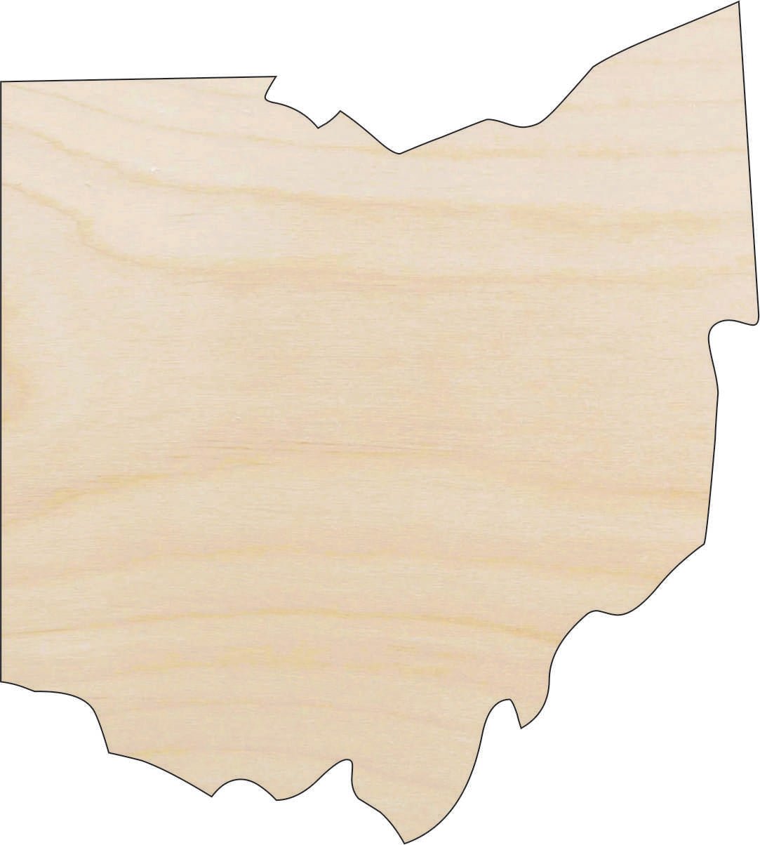 Laser Cut Wood Shape - Ohio Baltic Birch 1/8 And 1/4 Inch – The Wood ...