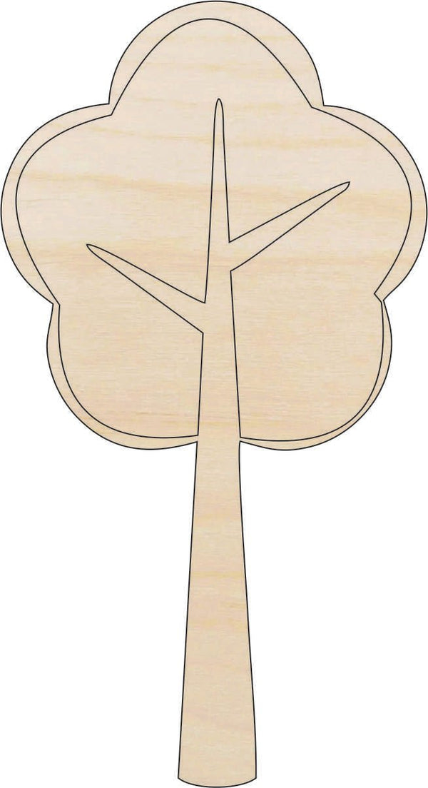 Laser Cut Wood - Baltic Birch Tree Craft Shape by TRE6 – The Wood Shape ...