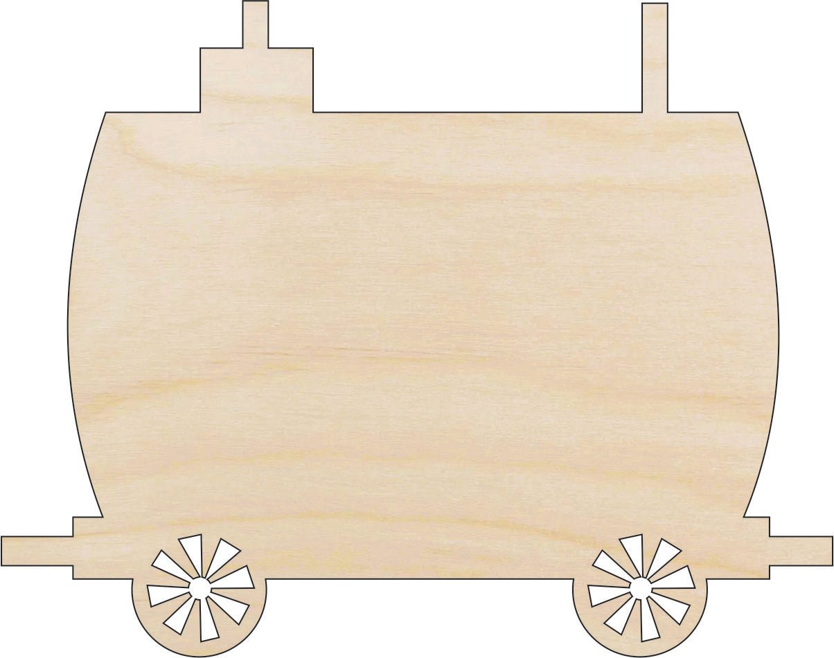 Train - Laser Cut Out Unfinished Wood Craft Shape TRN22 – The Wood ...