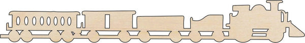 Train - Laser Cut Out Unfinished Wood Craft Shape TRN5 – The Wood Shape ...